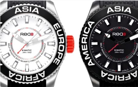 Easy way to win a RED8 watch by Christian Bedat