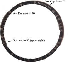 【F】 Differences In Omega Speedmaster Bezels
