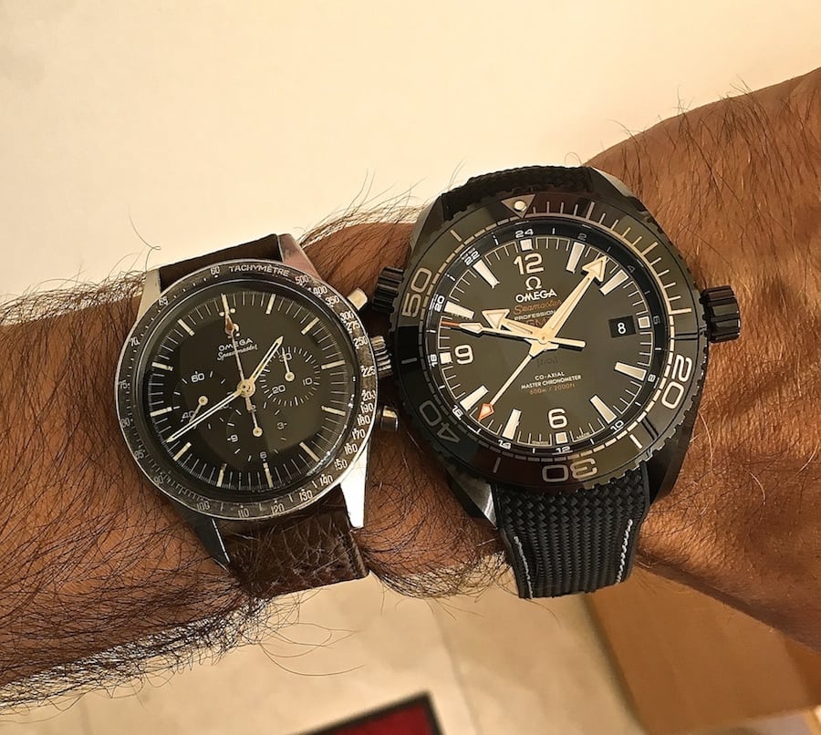 Omega Seamaster Planet Ocean Deep Black Collection in Frankfurt