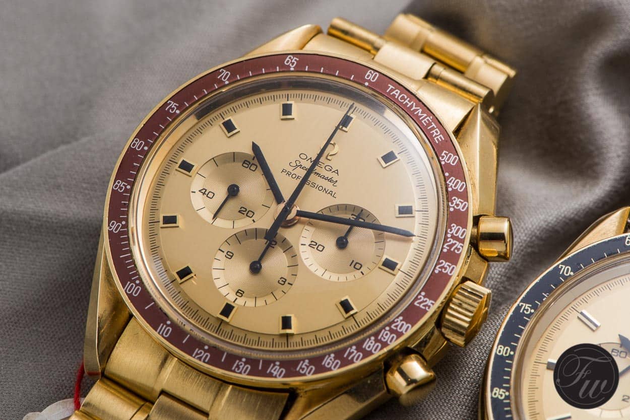 Speedy Tuesday - Overview Of Speedmaster Moonwatch models in gold