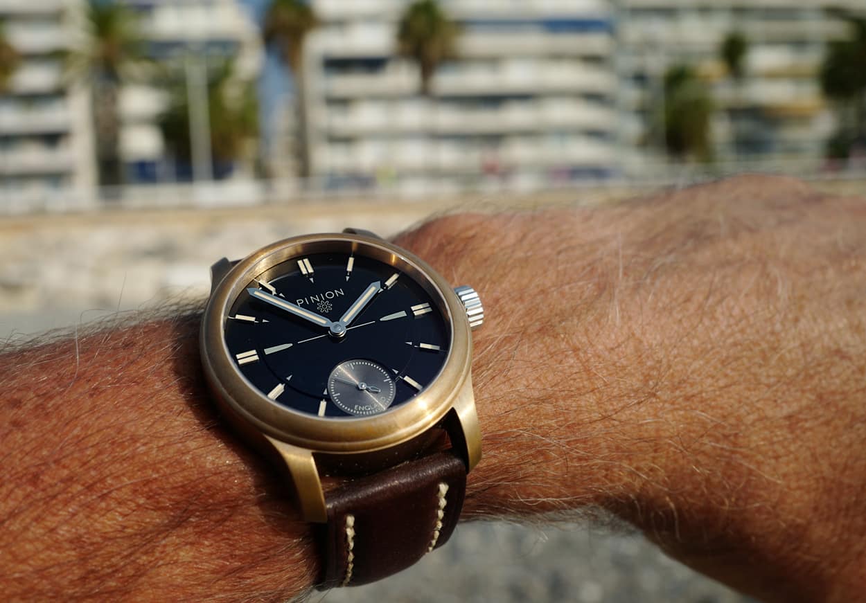 Hands On With The Pinion Pure Bronze Watch!