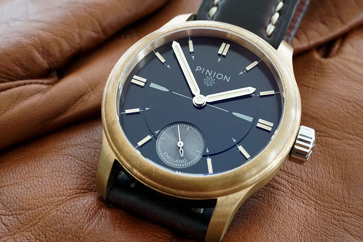 Hands On With The Pinion Pure Bronze Watch!