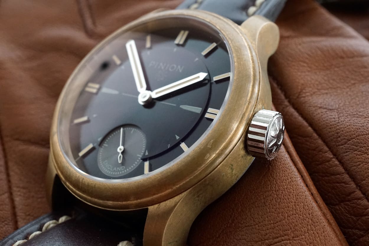 Hands On With The Pinion Pure Bronze Watch!