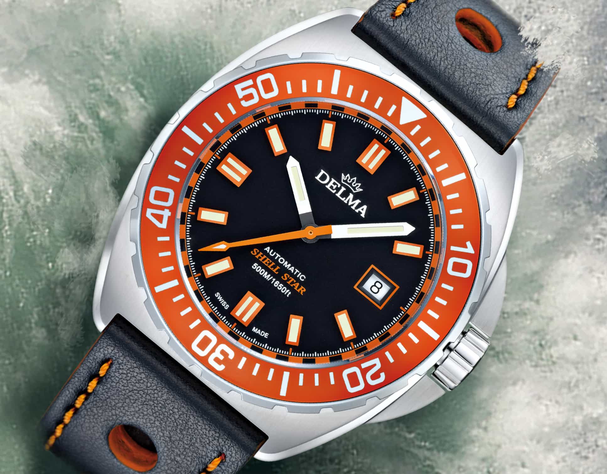 Delma Shell Star - Swiss Made Dive Watch Heritage and Mastery