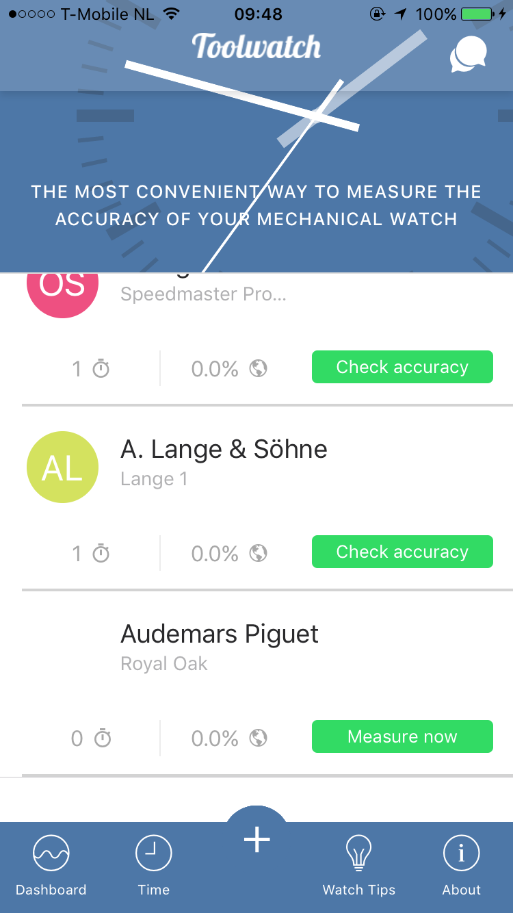 Download the Toolwatch App