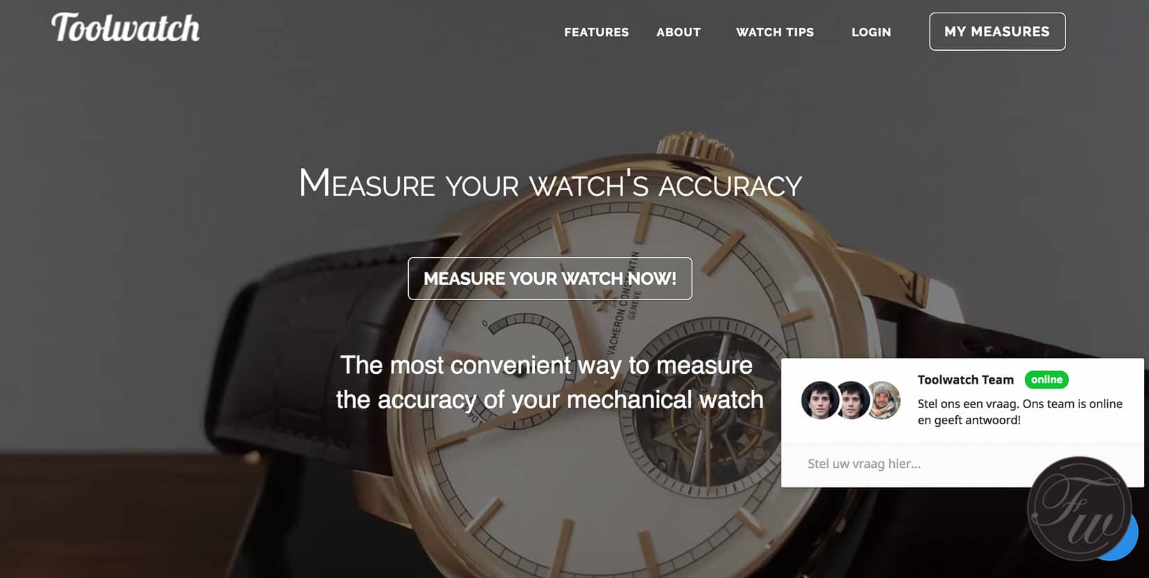 Download the Toolwatch App