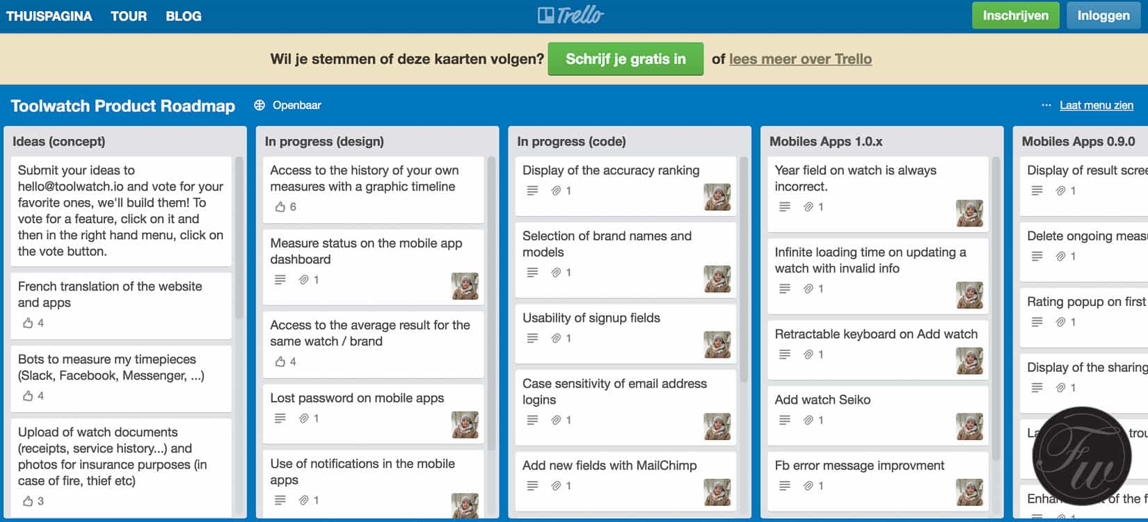 Download the Toolwatch App