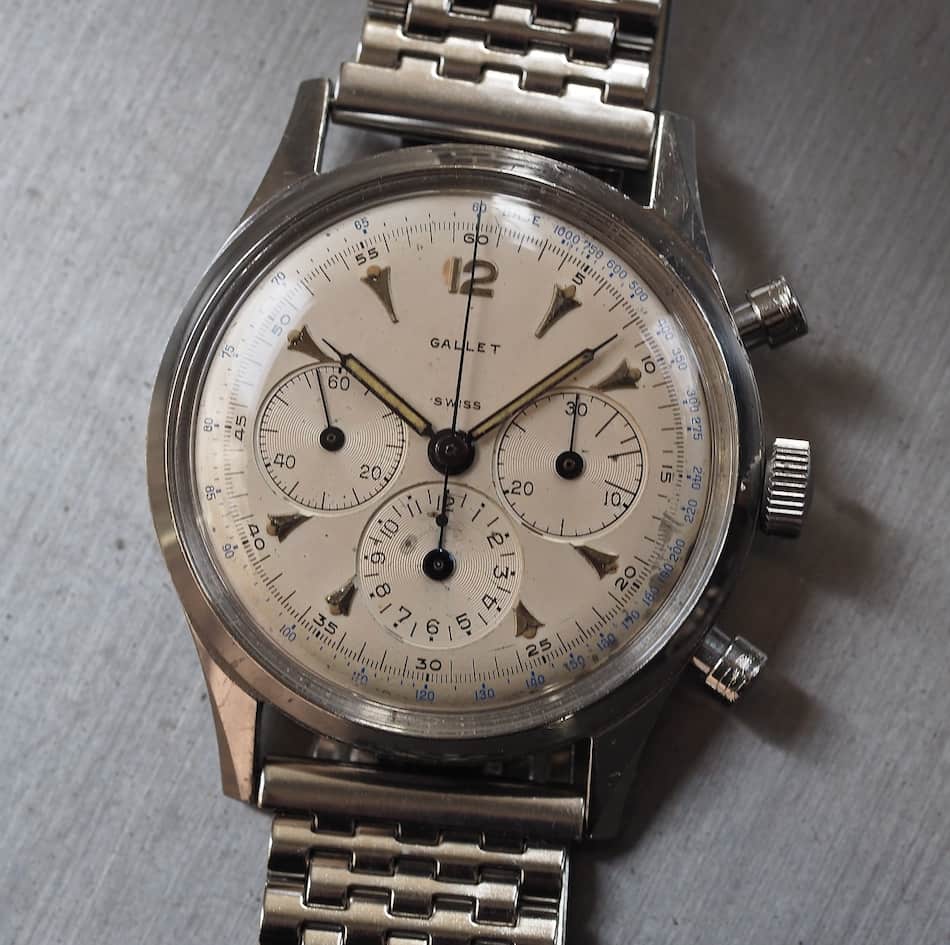 #TBT Gallet Multichron 12HR "Torch Dial" - A Lesson in Watch Restoration