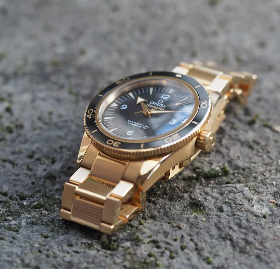 Hands-On With the Gold Omega Seamaster 300 - a Lustworthy Diver