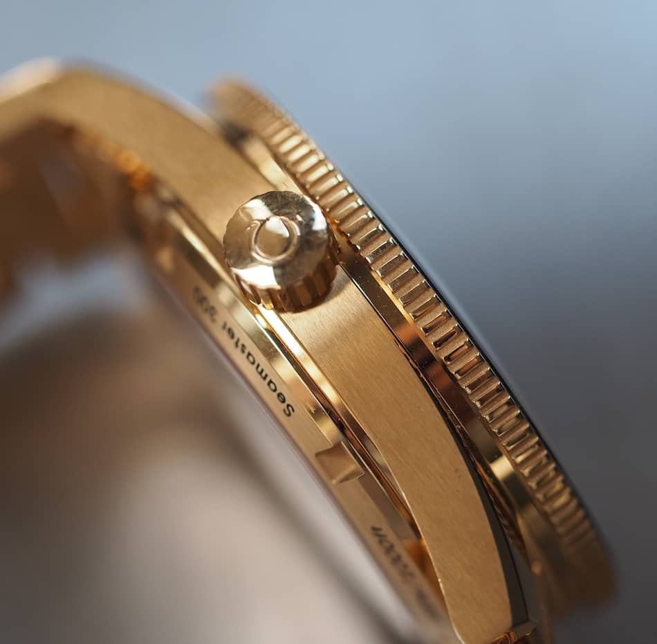 Hands-On With the Gold Omega Seamaster 300 - a Lustworthy Diver
