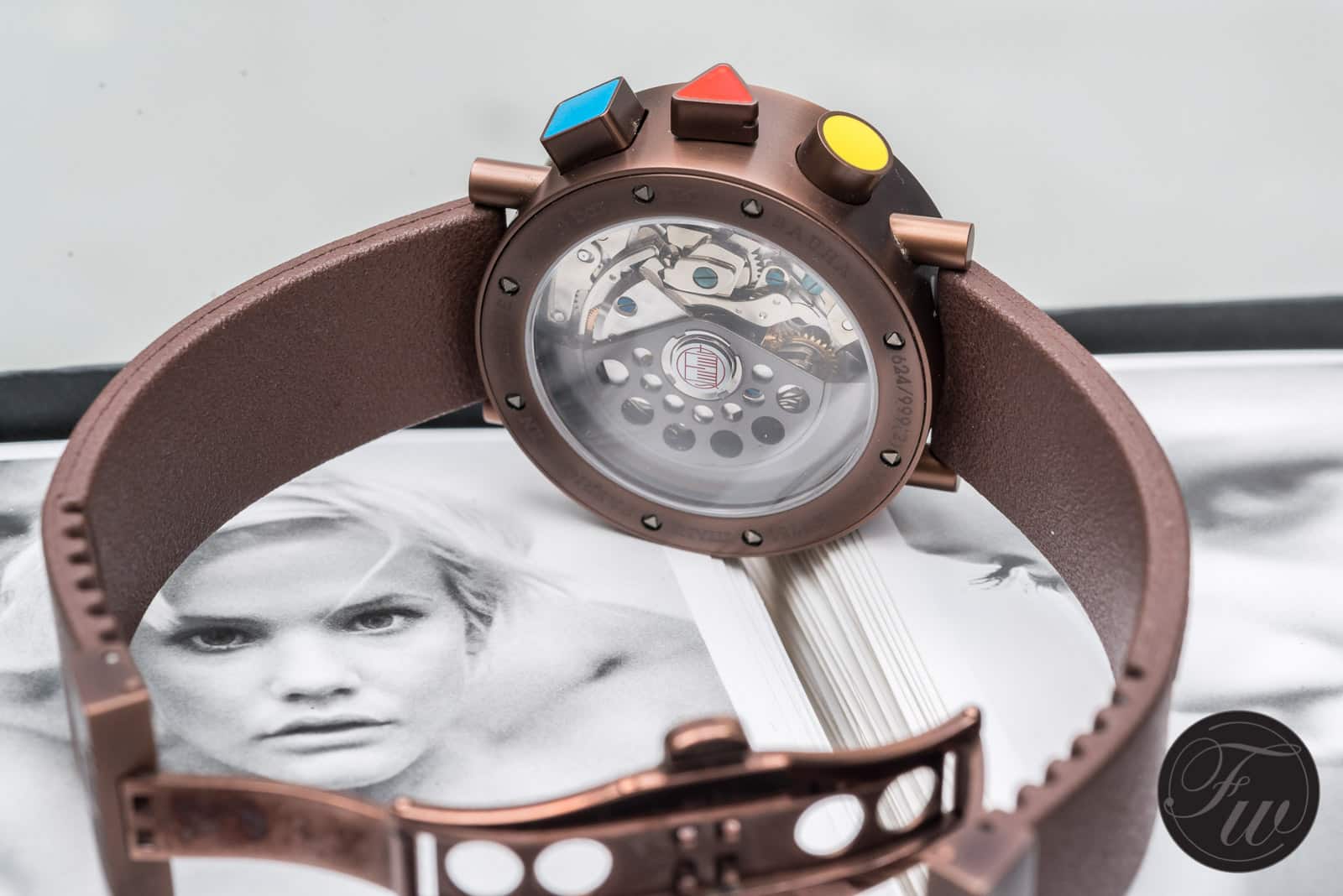 Alain Silberstein Krono Bauhaus 2 in bronze-pvd treated titanium