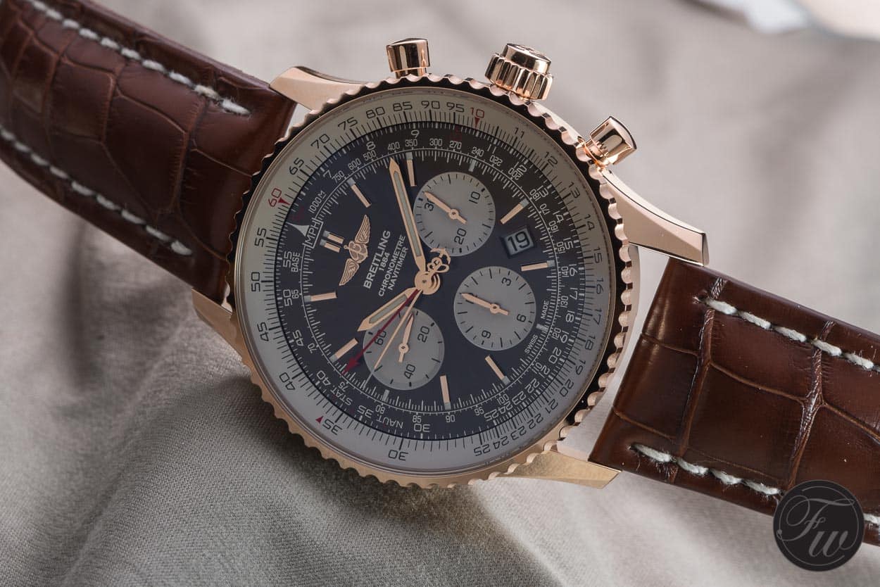 Hands-On With The New Breitling Navitimer Rattrapante Watches