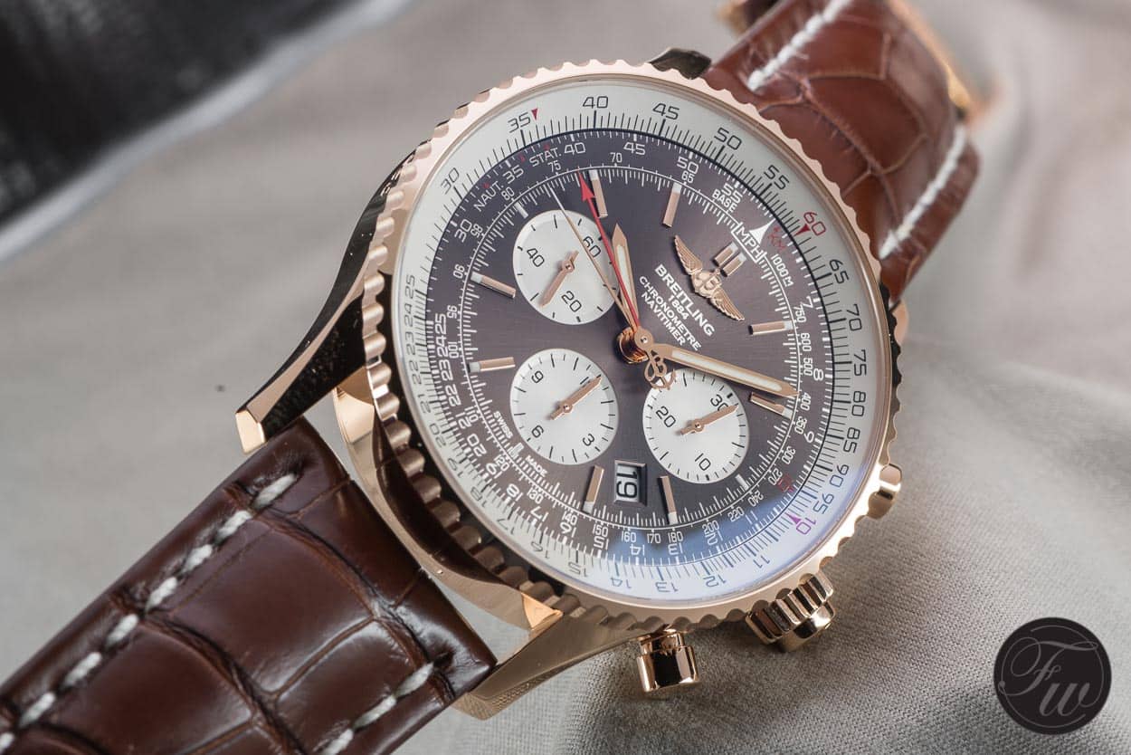 Hands-On With The New Breitling Navitimer Rattrapante Watches