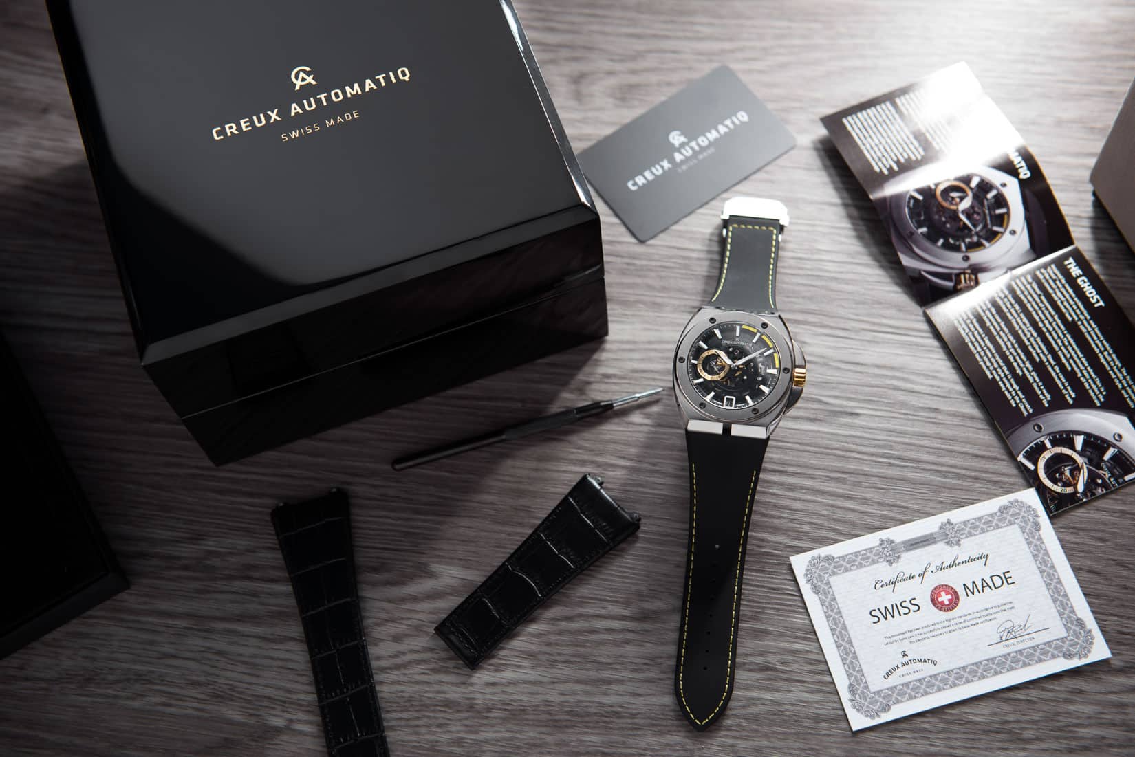 CREUX AUTOMATIQ : CONTEMPORARY SWISS LUXURY WITH A PRICE TAG THAT MAY ...