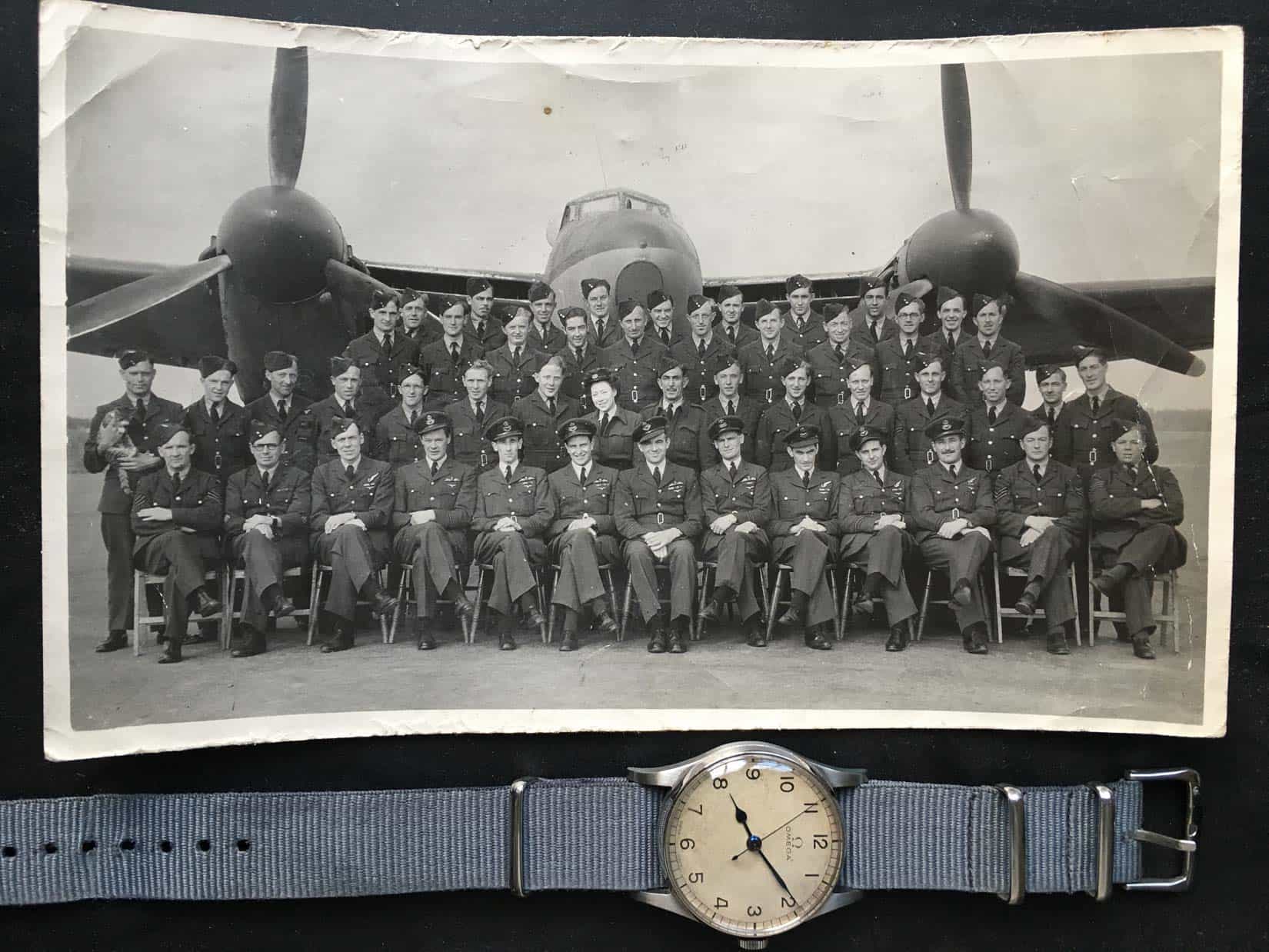 The Story Of The RAF Pilot And His Omega CK2292 Caliber 30T2 SC
