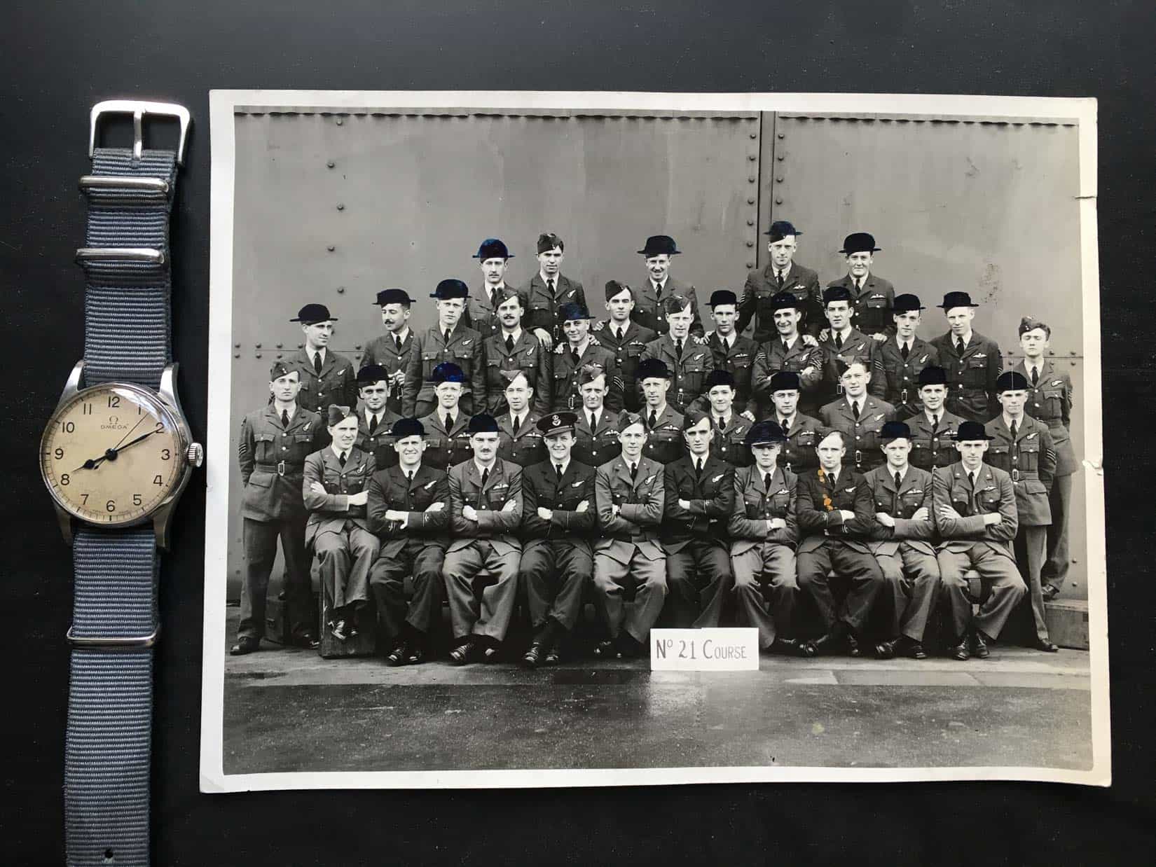 The Story Of The RAF Pilot And His Omega CK2292 Caliber 30T2 SC