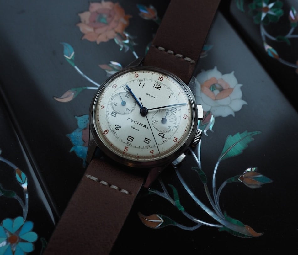 #TBT The Return of the Gallet Multichron Decimal Chronograph