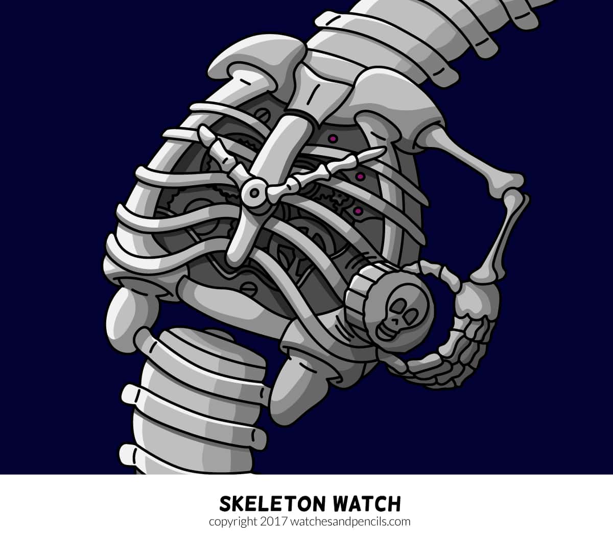 Watches & Pencils #32 – Skeleton Watches