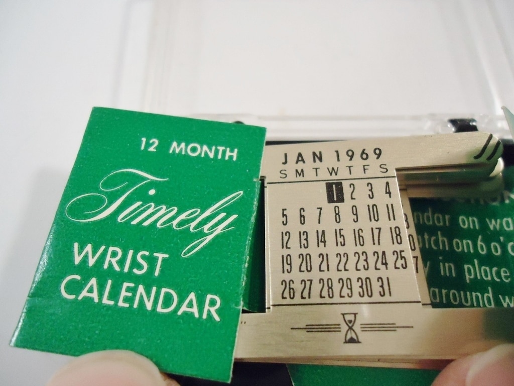 Speedy Tuesday - The Timely Wrist Calendar