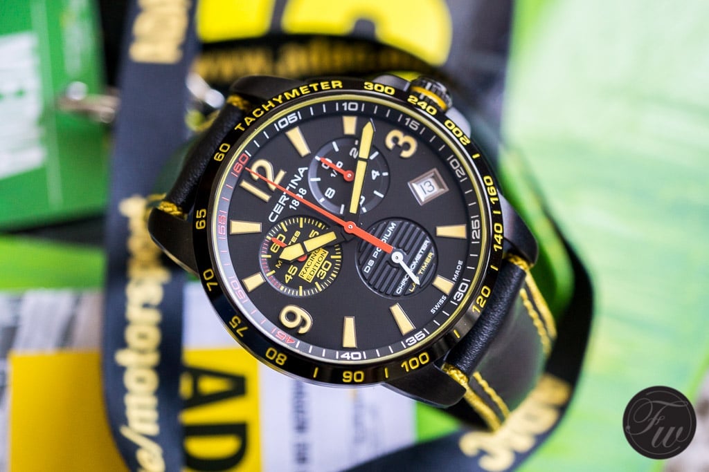 Certina DS Podium Chronograph Lap Timer - Hands on Review