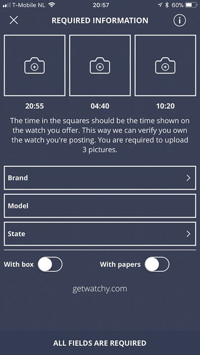 Watchy - A New Tool To Buy And Sell Your Watches
