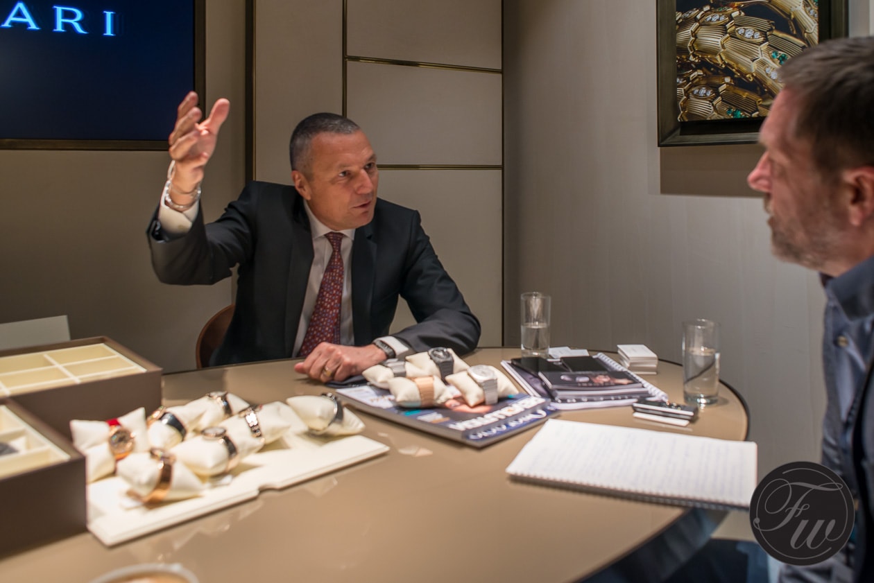 An interview with Jean-Christophe Babin, CEO of Bvlgari.