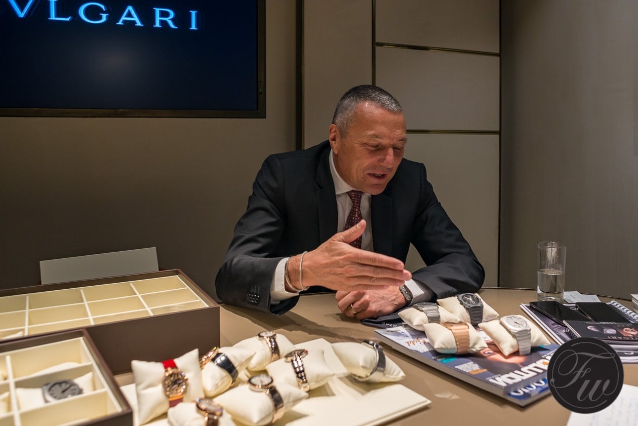 An interview with Jean-Christophe Babin, CEO of Bvlgari.