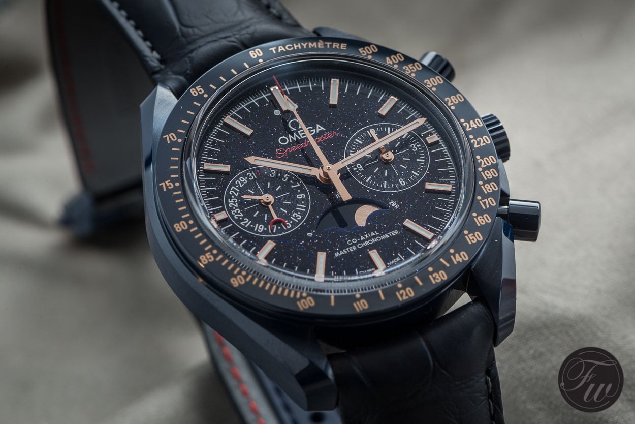 Speedy Tuesday - Hands-On With The Speedmaster Blue Side of the Moon ...