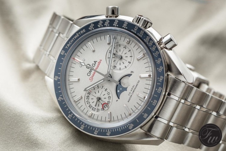 Speedy Tuesday - Three New Platinum Speedmaster Moonphase Watches