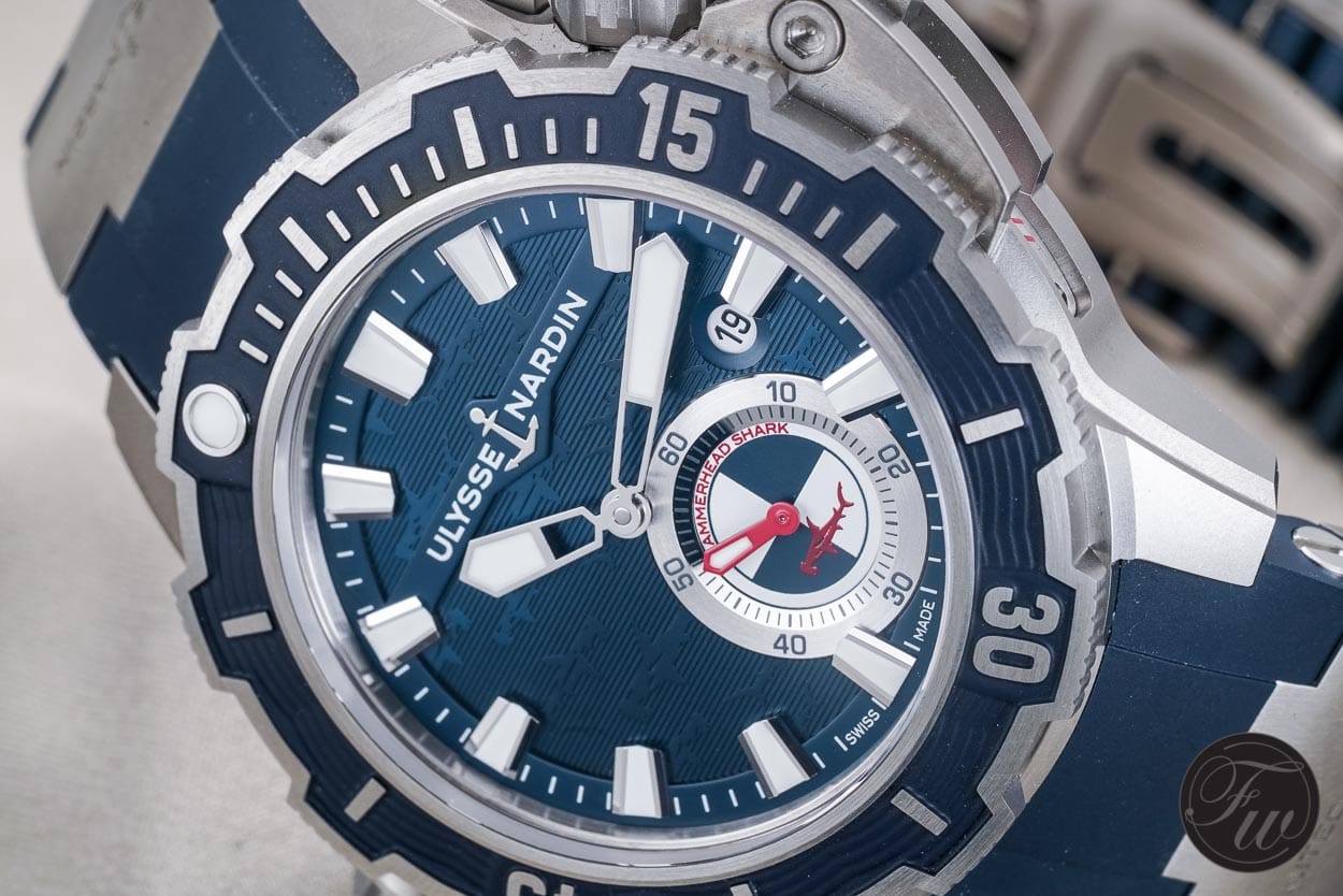 InDetail: The Ulysse Nardin Diver Deep Dive 1000M - Limited To 300 Pieces