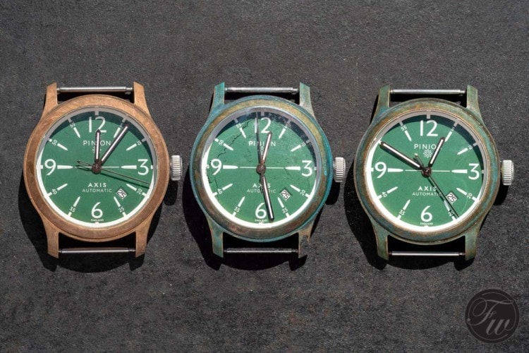 Bronze Watch Patina Project - Speed Up The Ageing