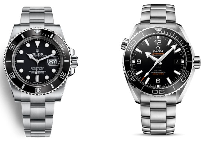 Rolex Submariner vs Omega Seamaster Planet Ocean 600M