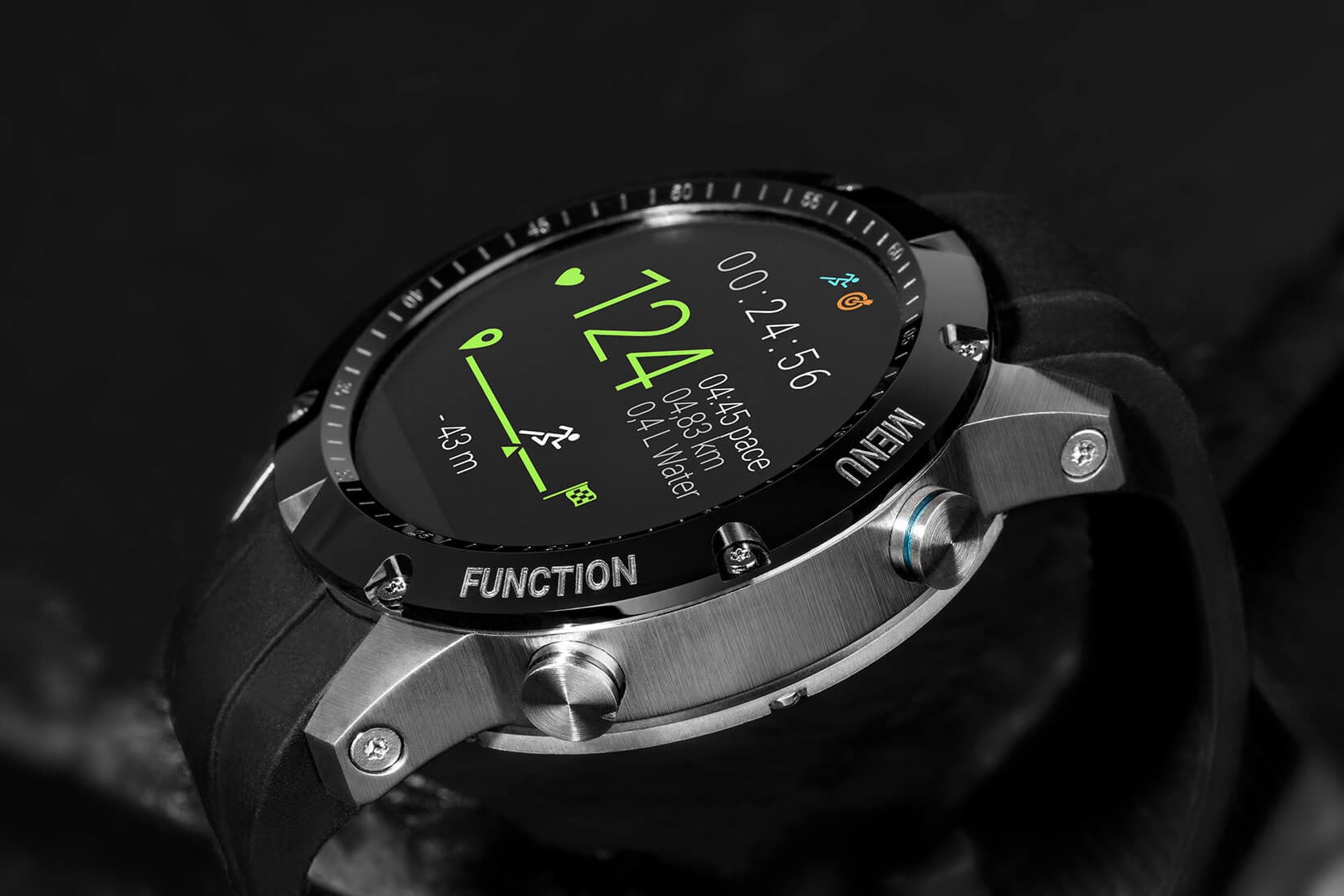 VIITA Watches: TITAN HRV with ceramic, sapphire crystal and 10 ATM ...