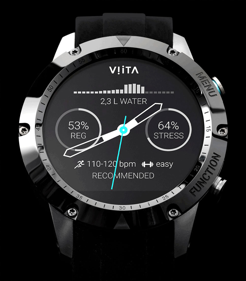 VIITA Watches: TITAN HRV with ceramic, sapphire crystal and 10 ATM ...