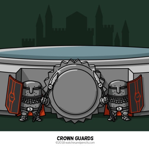 Crown Guards: Protectors of the Crown - Watches & Pencils #43