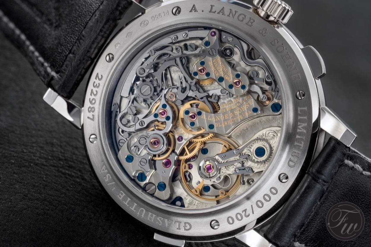 Datograph Lumen by A. Lange & Söhne - With Live Pictures