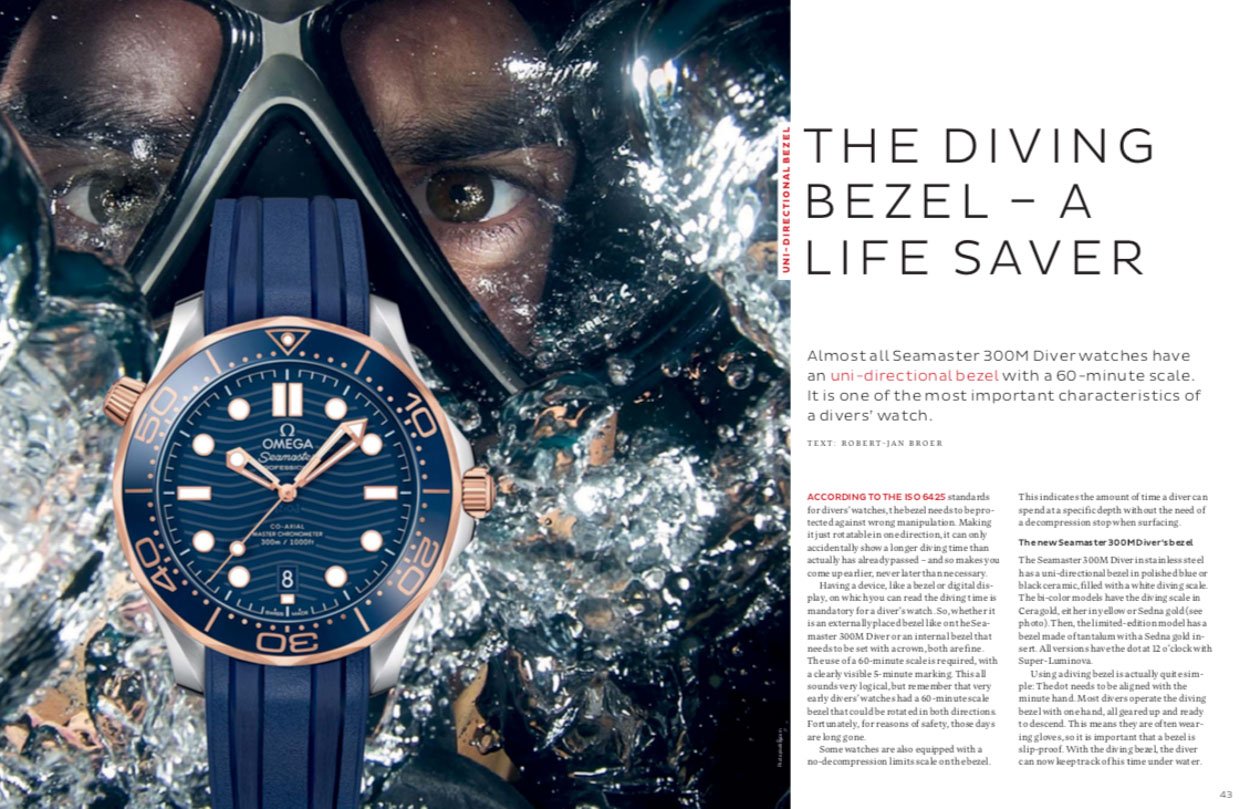 Get Your Copy: Fratello's Omega Seamaster 300M Diver Magazine