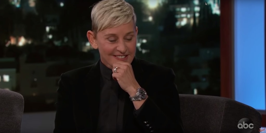 Watch Spotting - Ellen DeGeneres Wearing The New Rolex GMT Pepsi