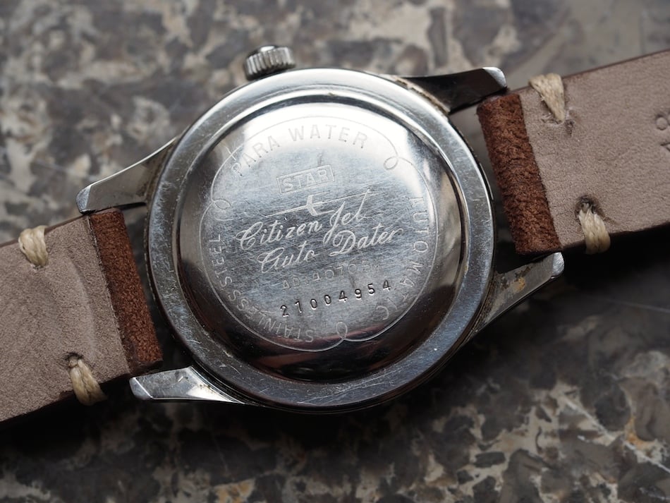 #TBT Citizen Jet Auto Dater - A Dress Watch with a Unique 1960's Movement