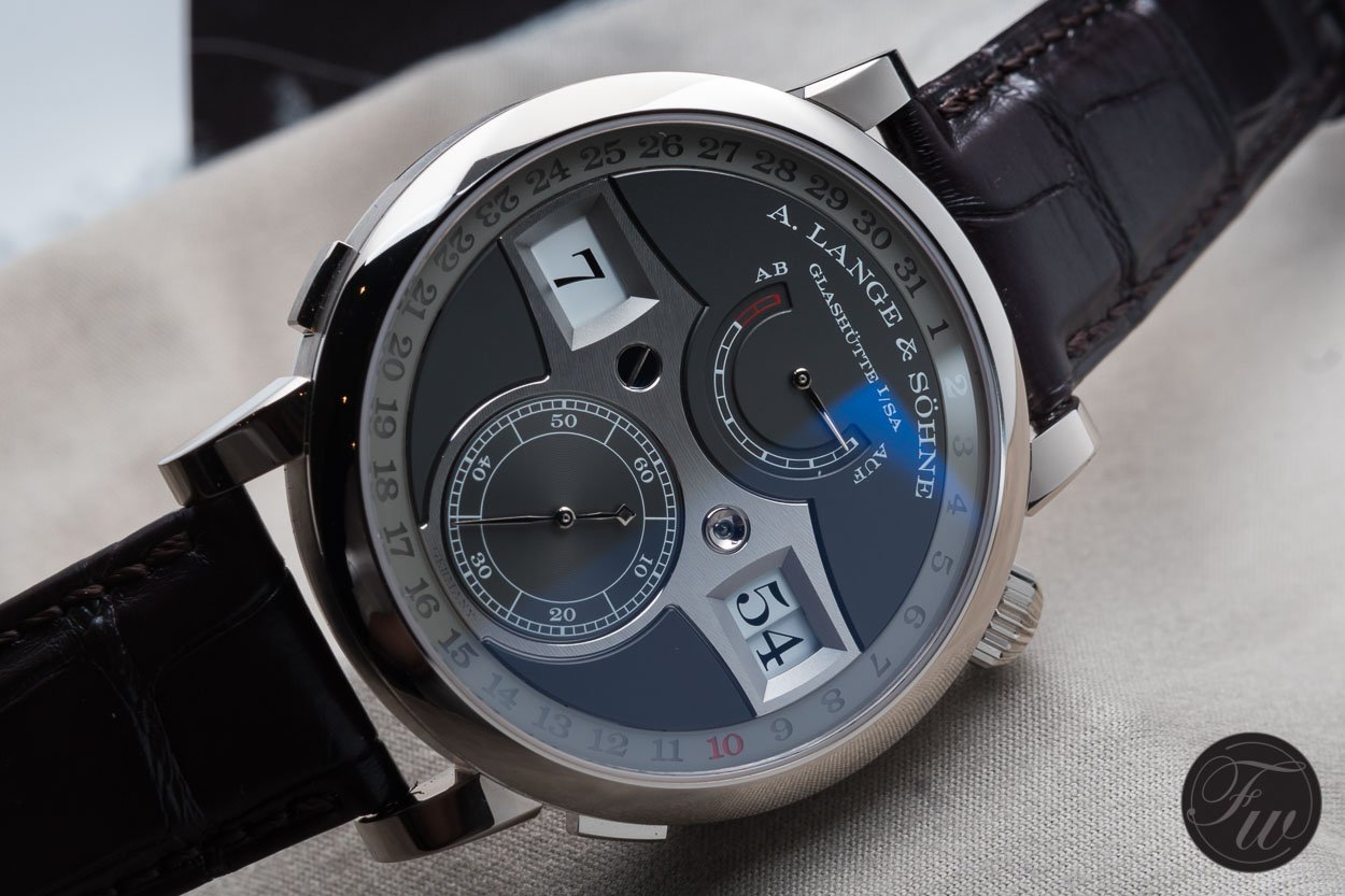 Up Close With The A. Lange & Söhne Zeitwerk Date