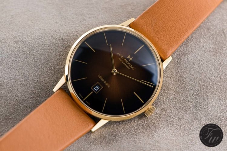 Hands-On With Two Hamilton Intra-Matic Smoked Dial Watches
