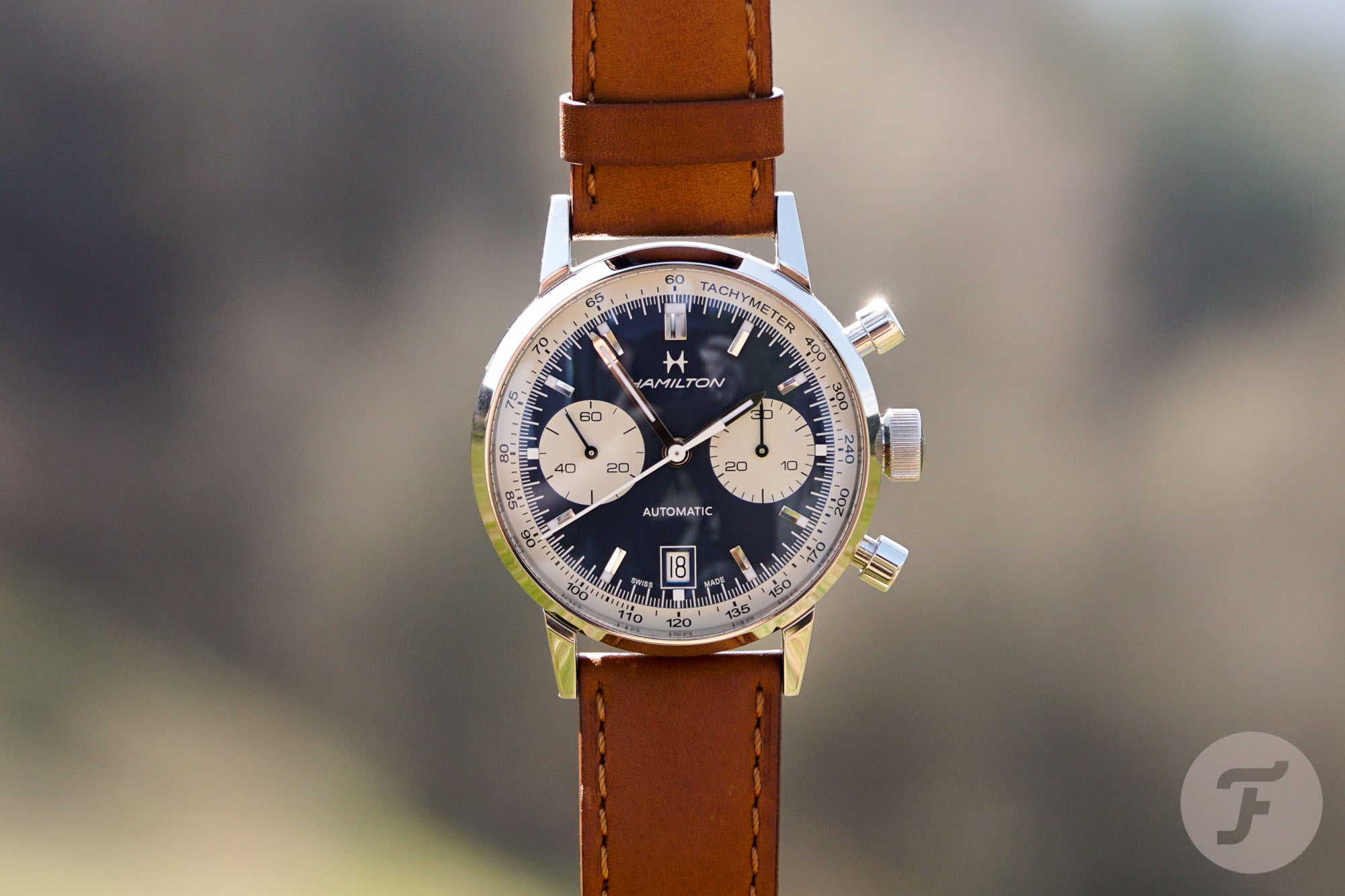 Just Out - Hamilton's New Intra-Matic Auto Chrono With Blue Dial