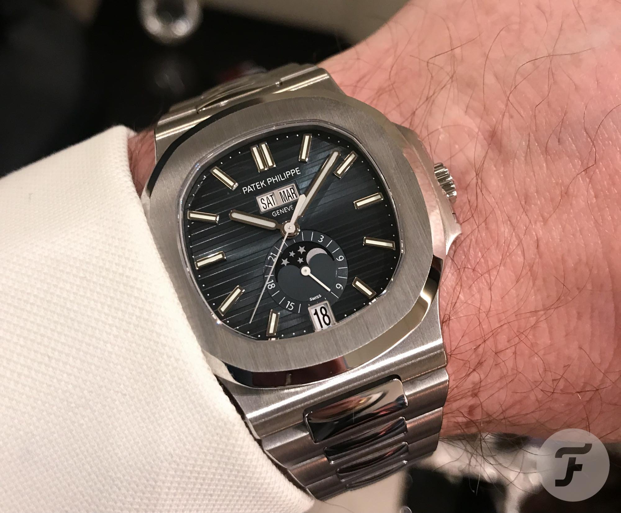 Hands-On: The Patek Philippe Nautilus 5726/1A