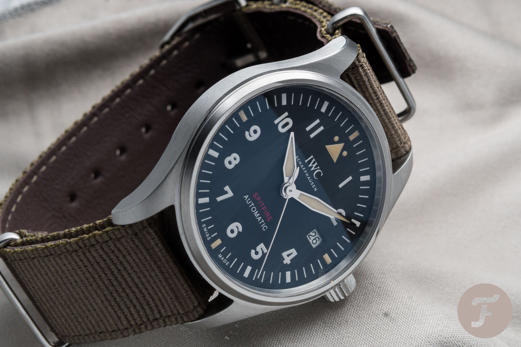 Stunning Variation On The IWC Pilot's Watch - The Spitfire