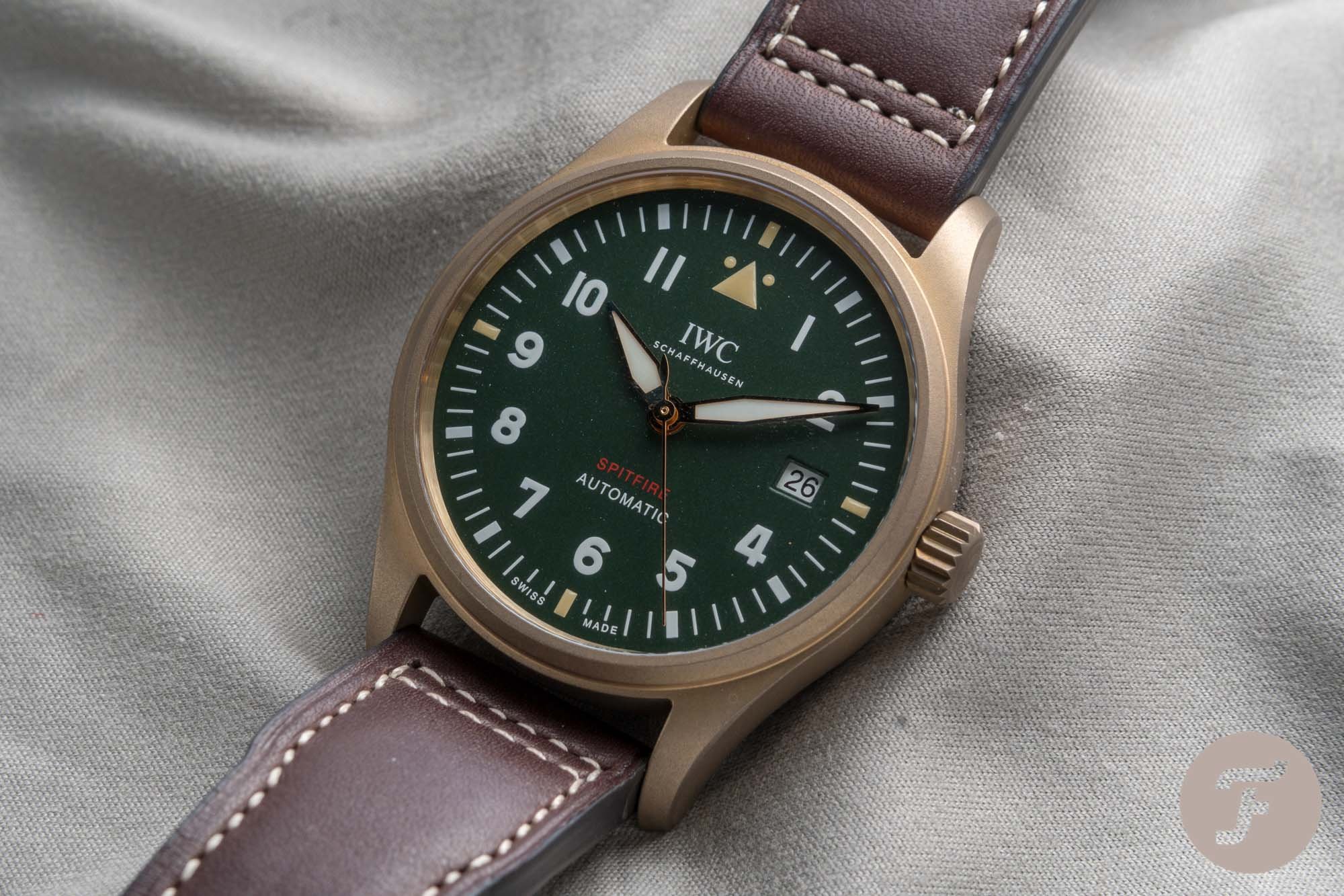 Stunning Variation On The IWC Pilot's Watch - The Spitfire