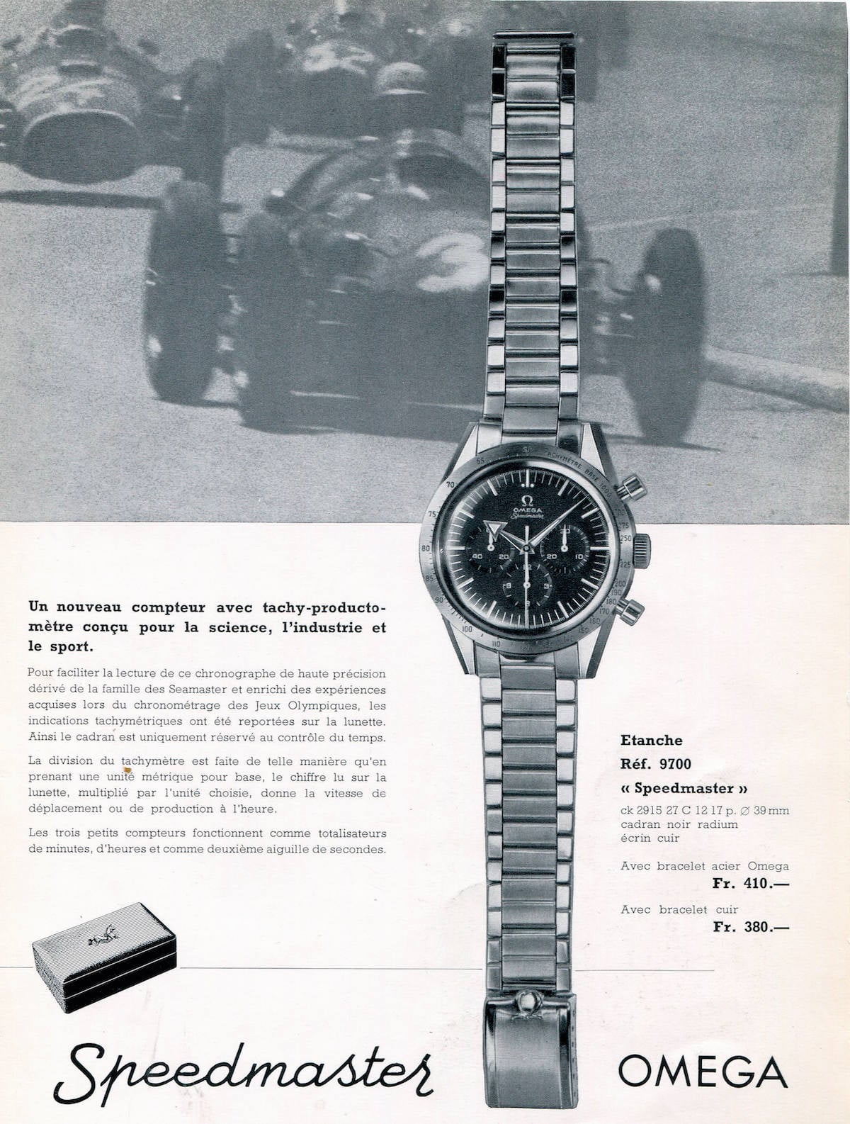 Car Racing Legends And The Omega Speedmaster