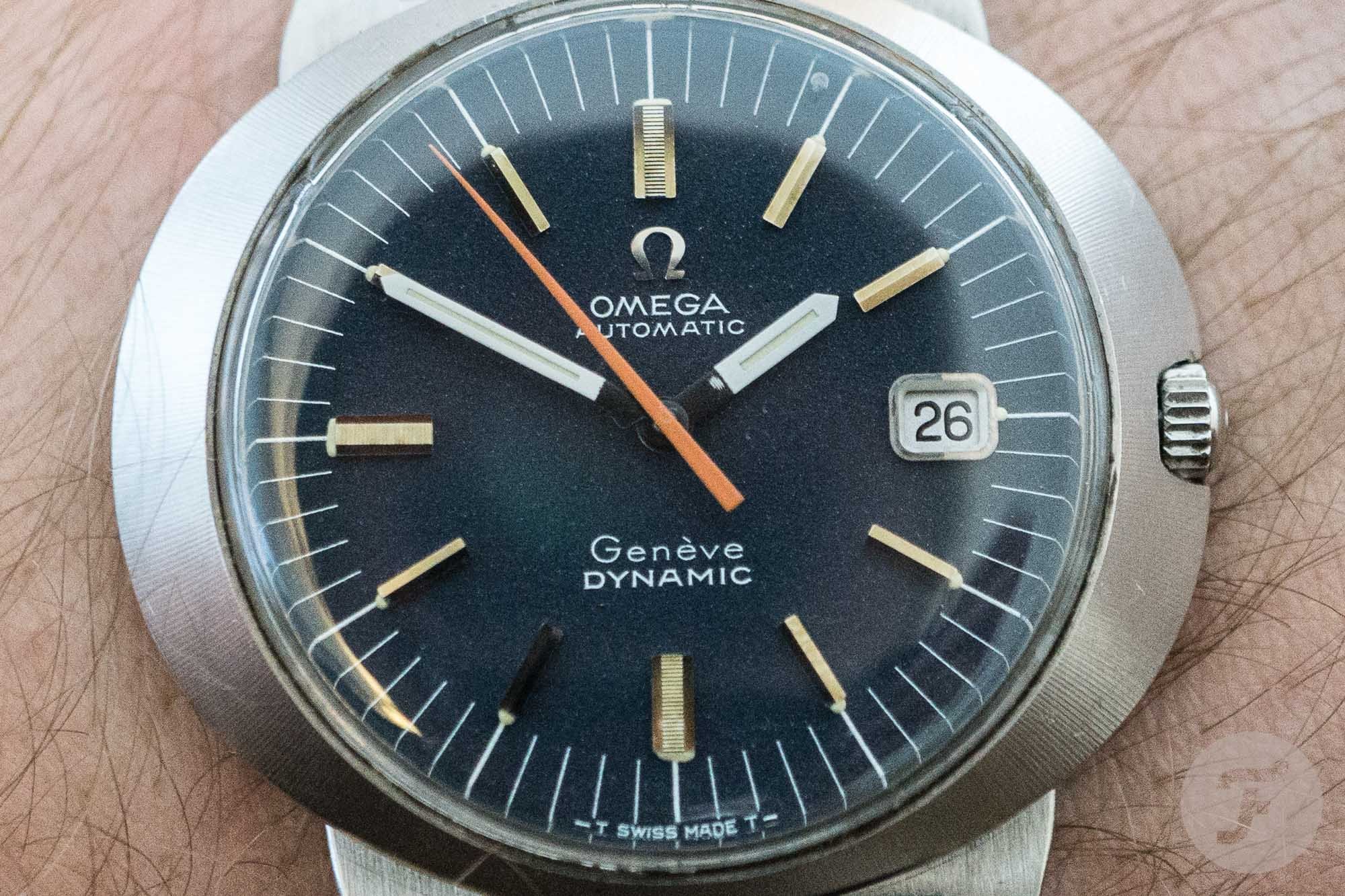 Omega Genève Dynamic watches from the 1970s