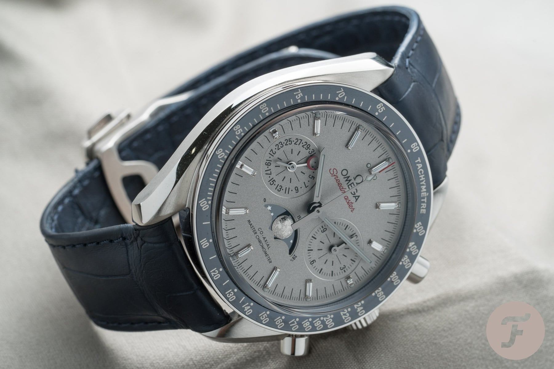 Back On Stage: The Omega Speedmaster Platinum Moonphase Master Chronometer