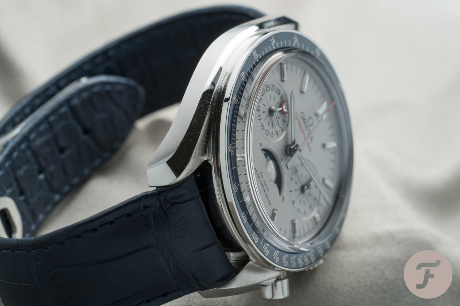 Back On Stage: The Omega Speedmaster Platinum Moonphase Master Chronometer