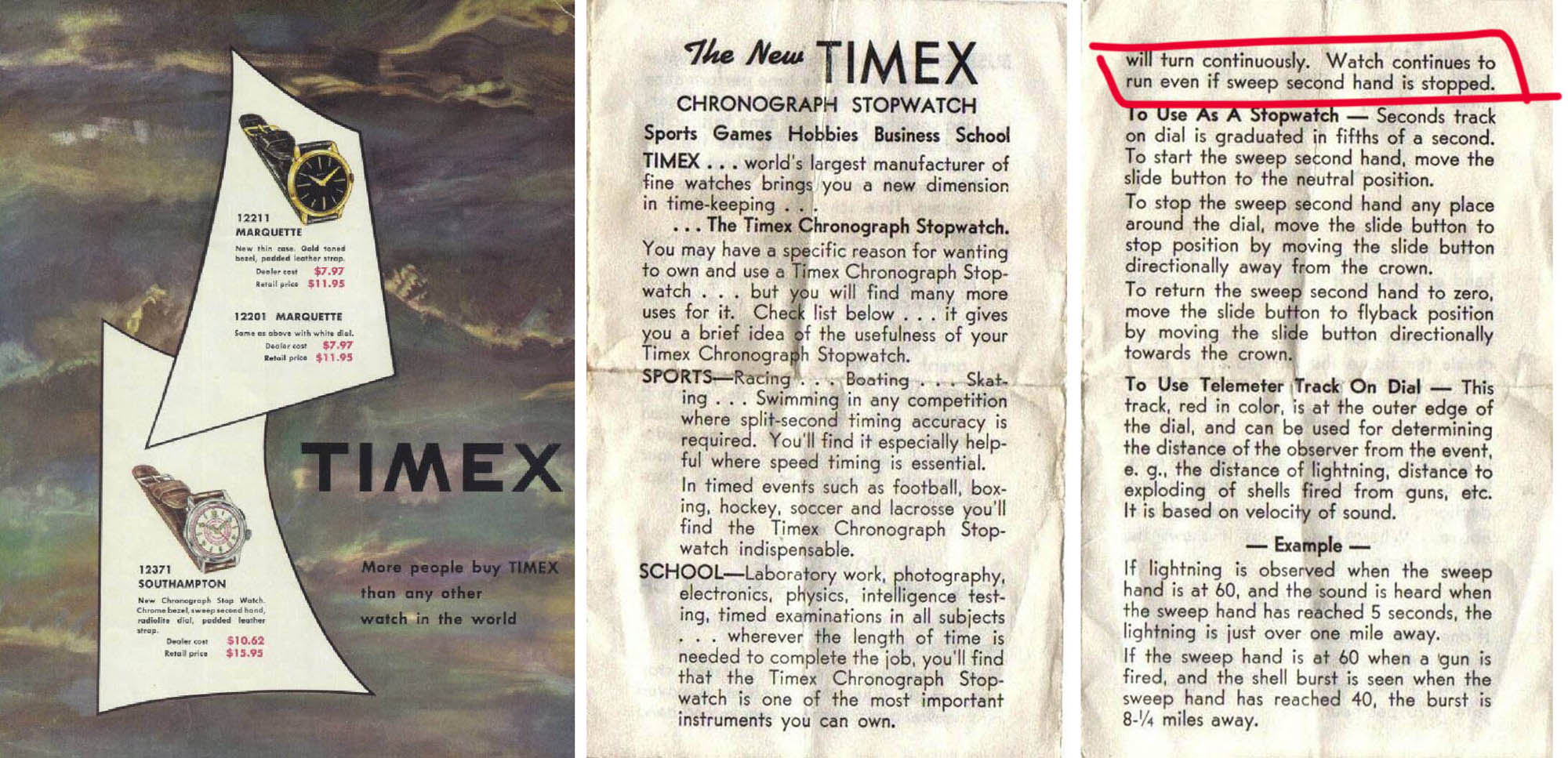 #TBT: Timex Southampton From The Late 1950s